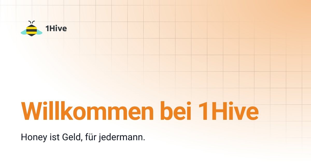 Willkommen bei 1Hive | 1Hive